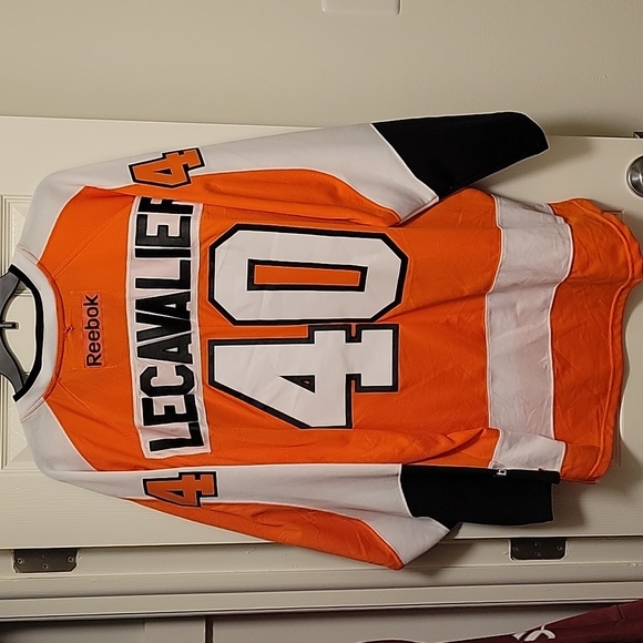 Reebok | Shirts | Orange Flyers Lecavalier Hockey Jersey | Poshmark